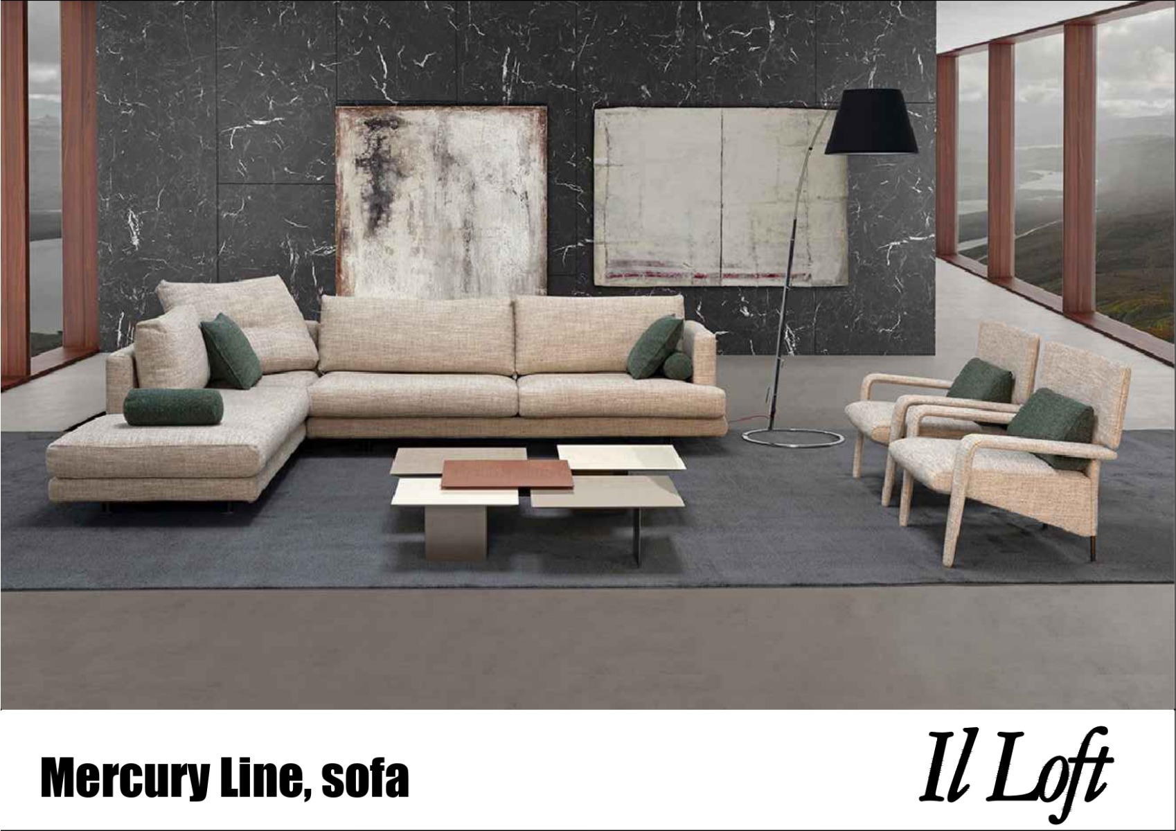 MERCURY LINE SOFA